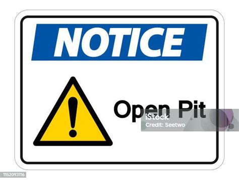 흰색 배경 벡터 일러스트 레이 션에 고립 된 개방 구 덩이 기호 기호를 확인 0명에 대한 스톡 벡터 아트 및 기타 이미지 0명 건설 기계류 건설 산업 Istock