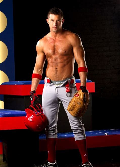 Baseball Hunk Jock Men Baseball Guys