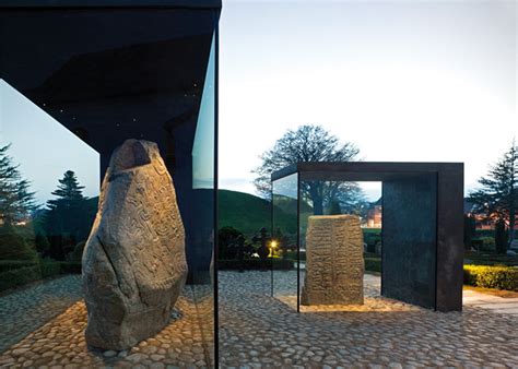 Covering Of The Runic Stones In Jelling By Nobel Arkitekter Dezeen