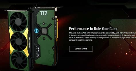 Amd Sortea Tarjetas Gráficas Rx 6900 Xt Con Mod De Halo Infinite