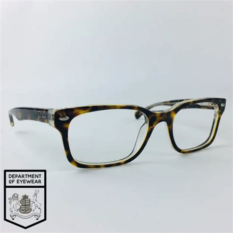 Ray Ban Eyeglasses Tortoise Square Glasses Frame Mod Rb5286 5082 £24