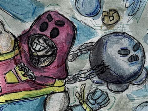 Grom Fanart Rbrawlstars