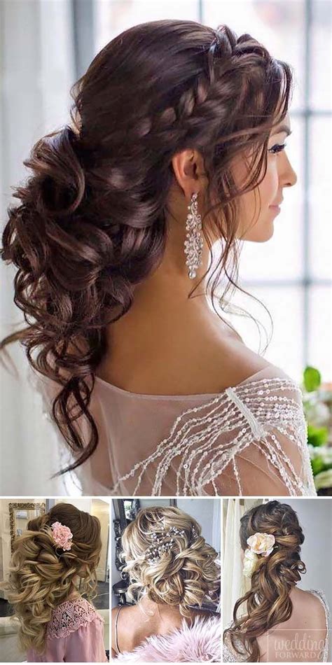 30 Swept Back Wedding Hairstyles For Every Brides Dream Look