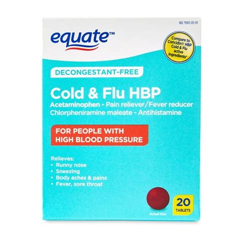 Cold Medicine In Cold Cough And Flu