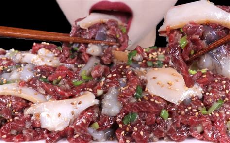 【narang官方】味道丰富的鲍鱼章鱼生拌牛肉 Narang官方账号 Narang官方账号 哔哩哔哩视频