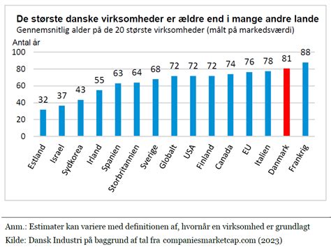 Unge virksomheder er en sjældenhed i toppen af dansk erhvervsliv DI