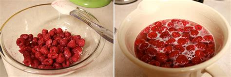 Lavender And Honey Sunday Sweets Prosecco Raspberry Gelee