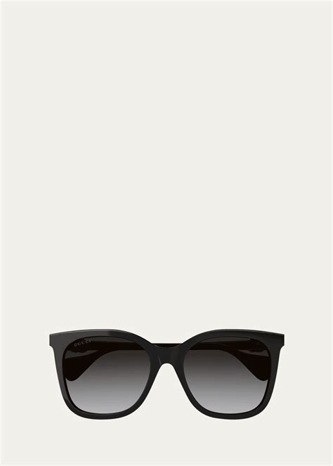 Gucci Interlocking Logo Acetate Cat Eye Sunglasses Bergdorf Goodman