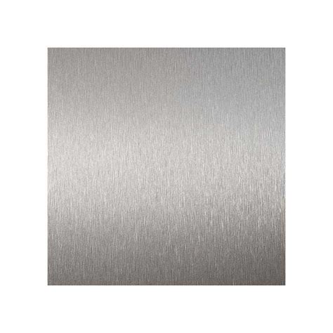 Tôle Inox Brossé 304 L Grain Gr220 Plaque 500 X 500 Mm Plaque Inox