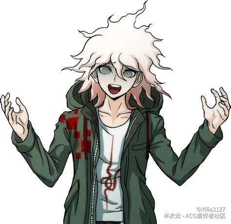 【弹丸论破2狛枝凪斗】相关立绘、像素图以及一堆官图 哔哩哔哩