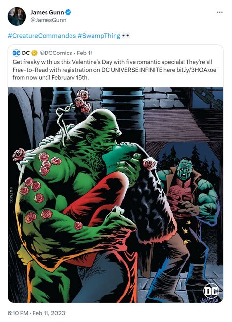 Rastercaster On Twitter Rt Dcu Direct Did James Gunn Just Tease A