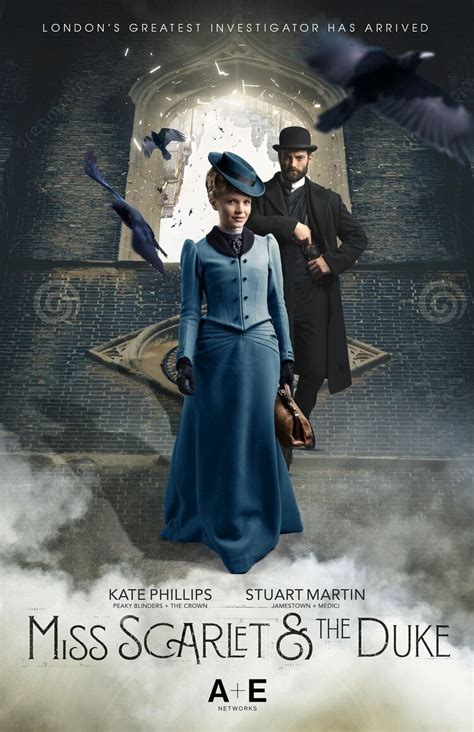Miss Scarlet And The Duke Tv Series 2020 Posters — The Movie
