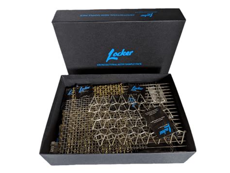 Architectural Mesh Sample Pack Locker Architectural Mesh