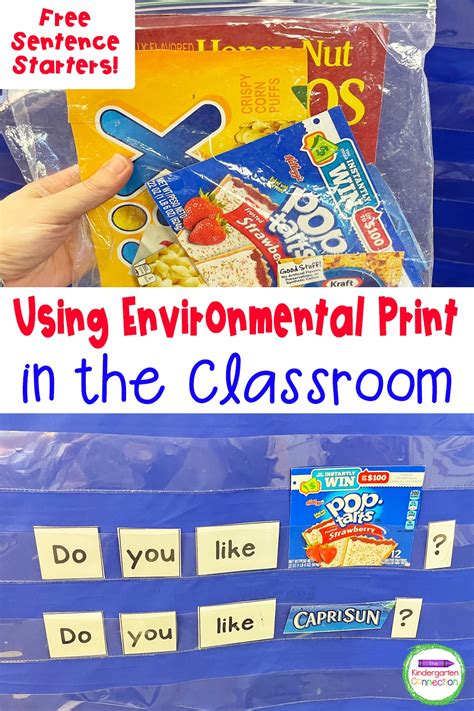 How To Use Environmental Print In The Classroom