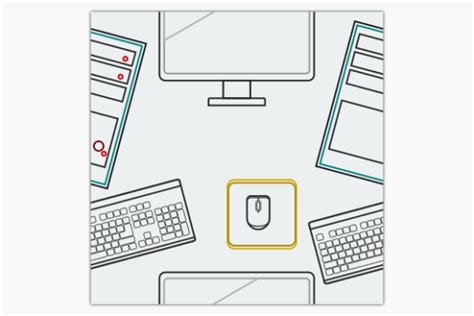 Outline Computer Peripherals Pattern Graphic By Faqeeh · Creative Fabrica