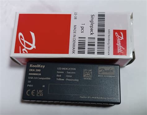 Danfoss 080n0020 Electron Control Accessories Eka 200 Koolkey 2 0 E