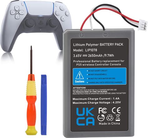 Amazon Tectra Replacement Battery For PS5 LIP1708 Rechargeable