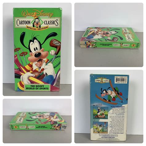 Waltdisneycartoonclassicsspecialedition Thegoofyworldofsports28vhs2c199229 For
