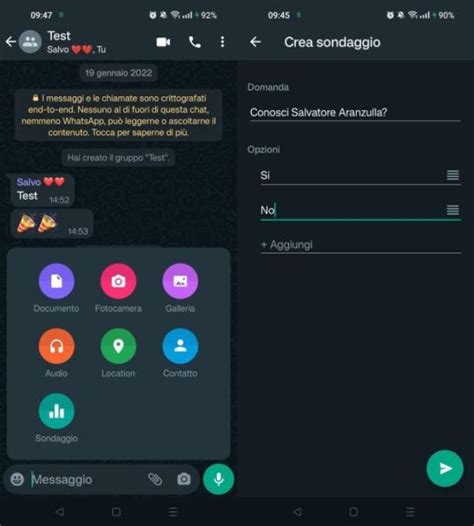 Come Fare Sondaggi Su WhatsApp Salvatore Aranzulla