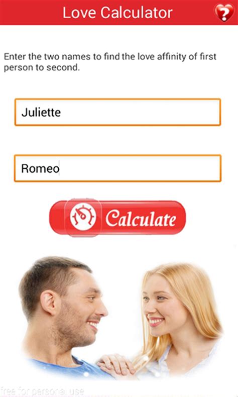 Love Calculator Game