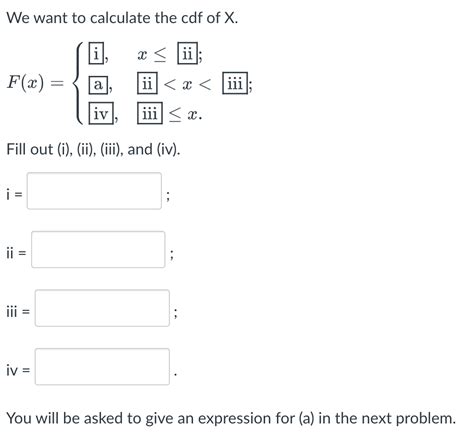 solved a random variable x is pdf f x for 1