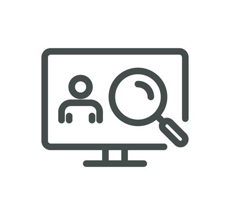 Biometric Related Icon Outline And Linear Vector 24233519 Vector Art