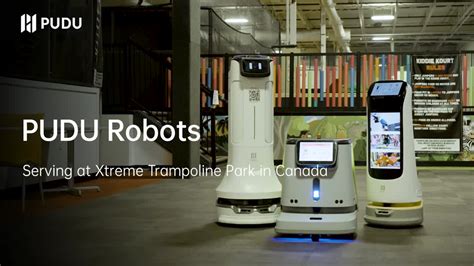 Pudu Robotics On Linkedin Pudu Robots Serve At Xtreme Trampoline Park
