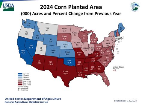 Usda National Agricultural Statistics Service Charts And Maps