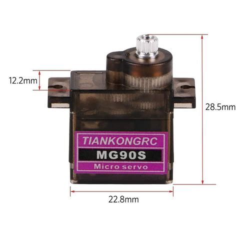 Mg90s Micro Servo 9g Servo Motor Metal Geared Micro Servo Motor 9g