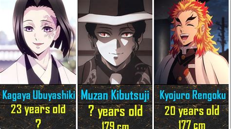 Demon Slayer Height Chart In Feet At Lawrence Henderson Blog