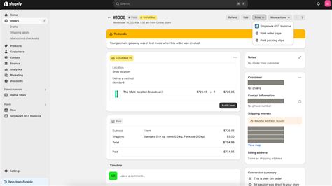 Singapore Gst Invoices Compatible With Iras Shopify App Store