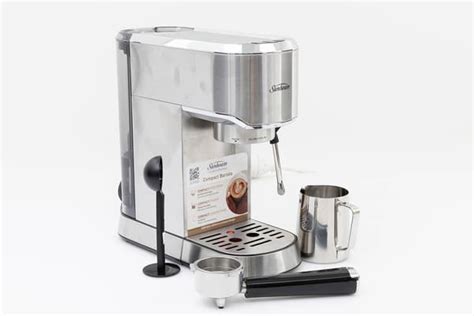 Sunbeam Compact Barista Espresso Machine Emm2900ss Espresso Coffee Machines Consumer Nz