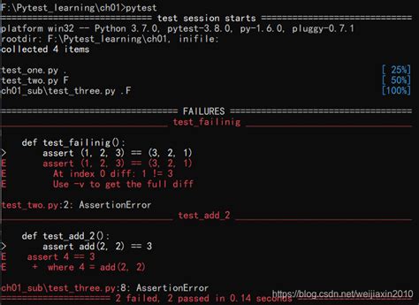 《pytest测试实战》新手友好版——第一章 Pytest入门python Testing With Pytest Csdn博客