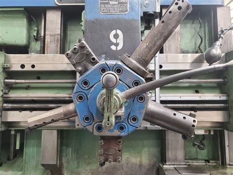 36 Bullard Cutmaster 75 Vertical Turret Lathe 4 Jaw Chuck Flush