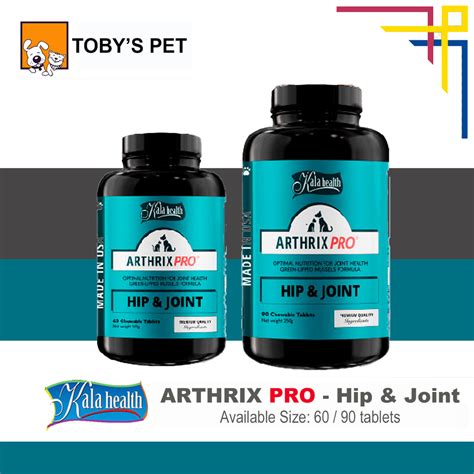 Kala Health Arthrix Pro Hip And Joint 90 Chewable Tablets Shopee