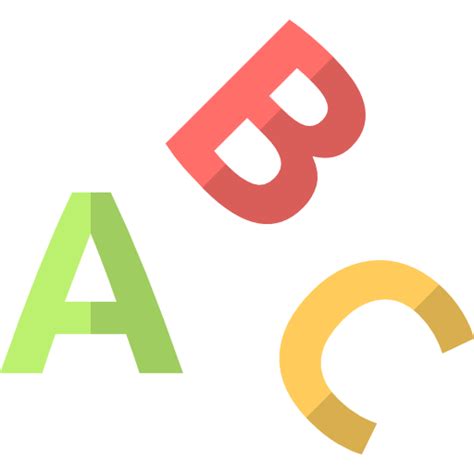 Alphabet Free Education Icons