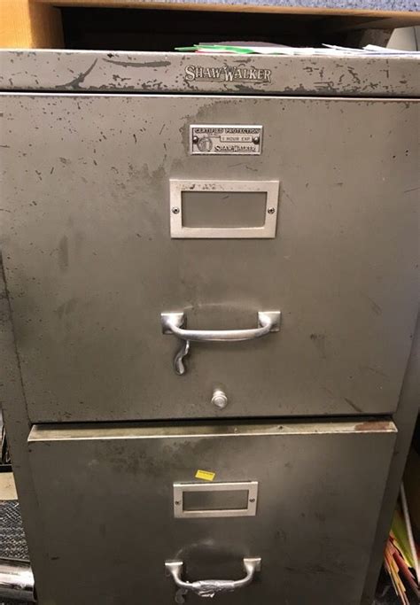 Shaw Walker Fireproof File Cabinet Cabinets Matttroy