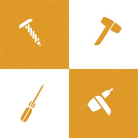 Premium Vector Selection Of Toolmaker Logo Minimalism