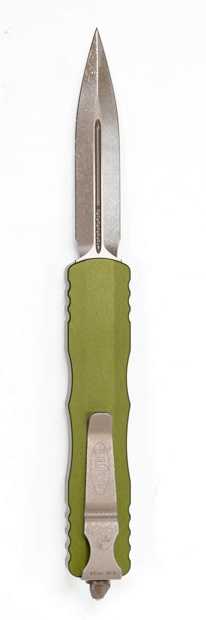 Microtech 225 13apod Dirac Bronze Apoc Od Green Handle