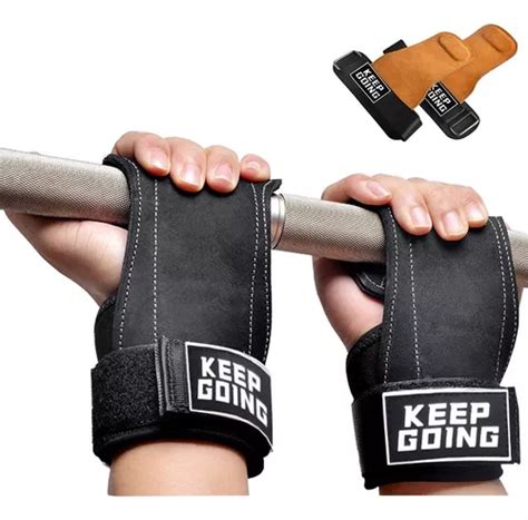 Straps Lifting Grip Piel Gym Muñequera Crossfit Pesas Fitnes MercadoLibre