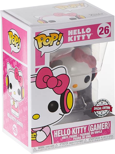 Funko Pop Hello Kitty Gamer 26 Game Stop Exclusive Amazonca
