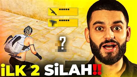 İLK SİLAHLA OYNAMA CHALLENGE ONE MAN SQUAD PUBG MOBILE YouTube