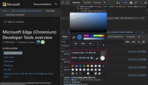 What S New In DevTools Microsoft Edge 89 Microsoft Edge Development Microsoft Learn