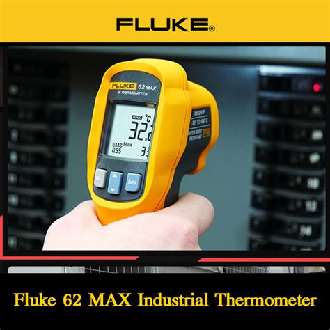 Fluke 62max 62max59e Industrial Thermometer เครื่องวัดอุณหภูมิปืน