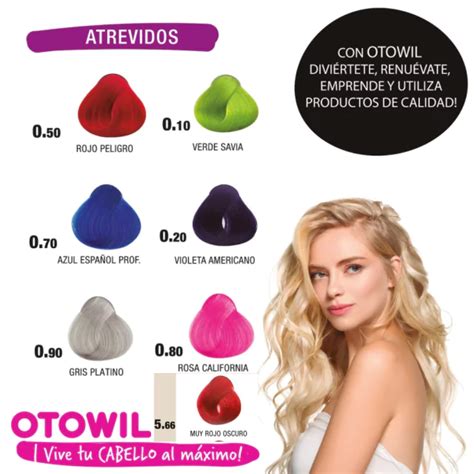 Tintura Otowil Colores Atrevidos Sachet Colorista