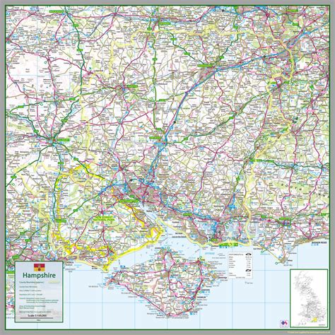 Hampshire County Map I Love Maps