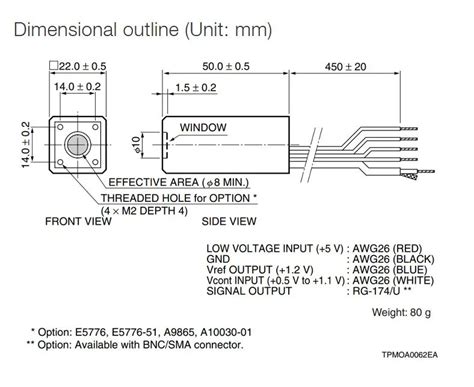 Photomultiplier Detector Pmt Photomultiplier Tube Multialkaline High Sensitivity