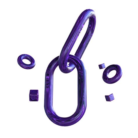 3d Render Abstract Shapes With Liquid Texture 17398658 Png