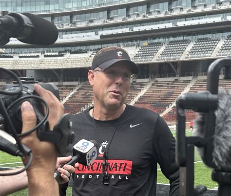 Bearcats HC Scott Satterfield DT Jalen Hunt And OL Dartanyan Tinsley Talk To Media After Fall