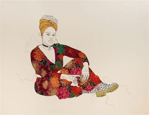 Embodying Vibrance And Joy Gio Swabys Patterned Portraits Celebrate Blackness And Womanhood